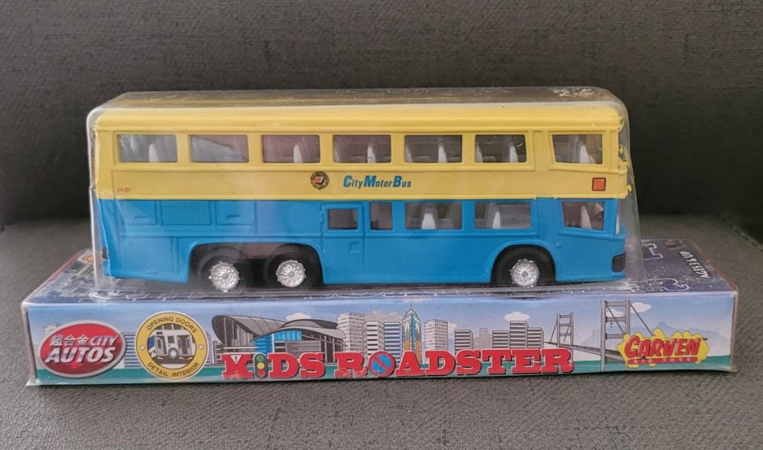 CARVEN 回力巴士模型, 興趣及遊戲, 玩具 & 遊戲類 - Carousell