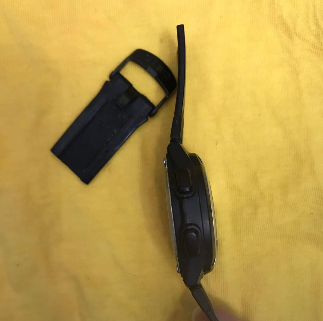 Casio Illuminator W-756 3100 Black Chrono CASIO WR 100M Digital Alarm ...