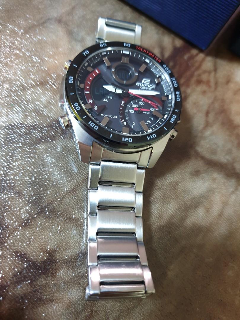 Casio Edifice Ecb-900ydb-1ajf Bluetooth Smartphone Link Solar Men's ...