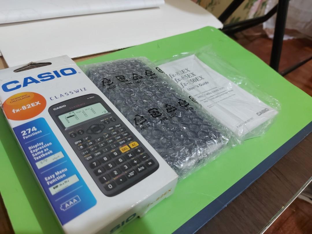 Casio fx-82EX Scientific Calculator, Mobile Phones & Gadgets, Other ...