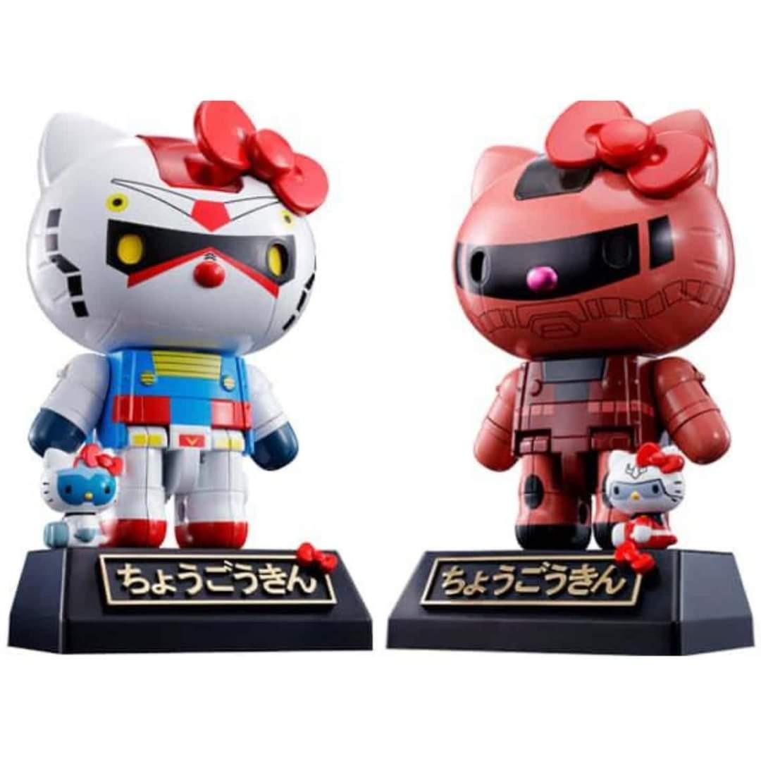 Chogokin Gundam Hello Kitty, Hobbies & Toys, Toys & Games on Carousell
