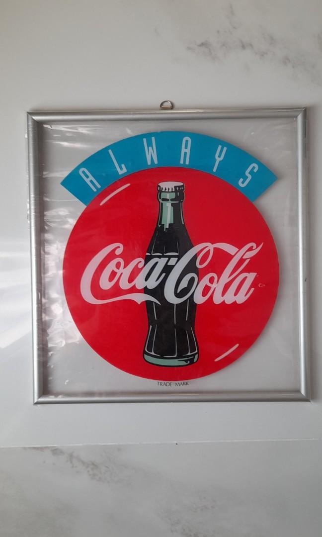 Coco cola picture frame, Hobbies & Toys, Memorabilia & Collectibles ...