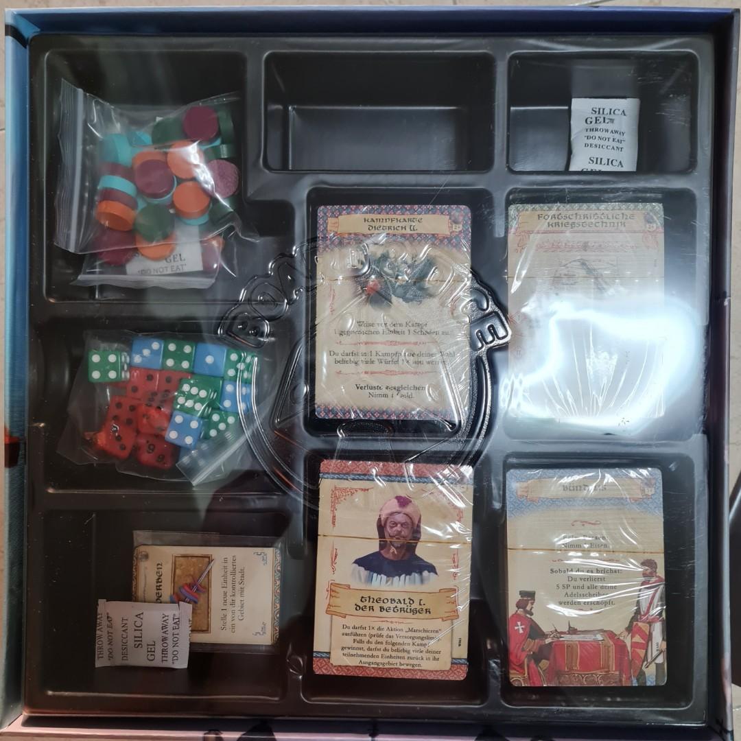 Dark ages heritage of charlemagne board game, Hobbies & Toys, Toys ...