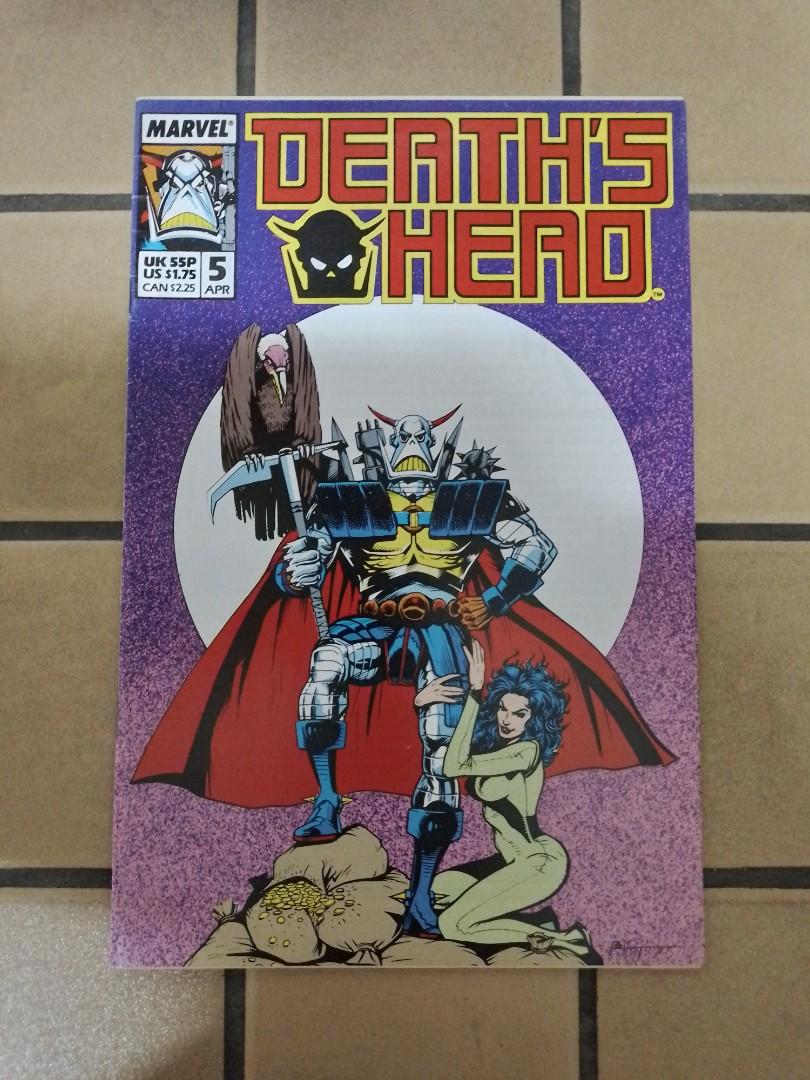 Death's Head #5 ( Bryan Hitch - Cover Art ) Marvel UK, Copper Age Issue ...