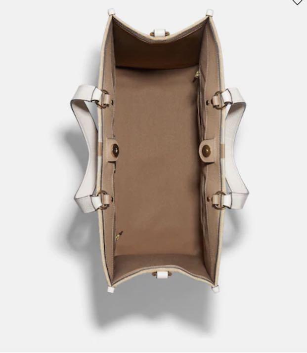 COACH Dempsey tote 40 in signature Jacquard, Women's Fashion, Bags ...