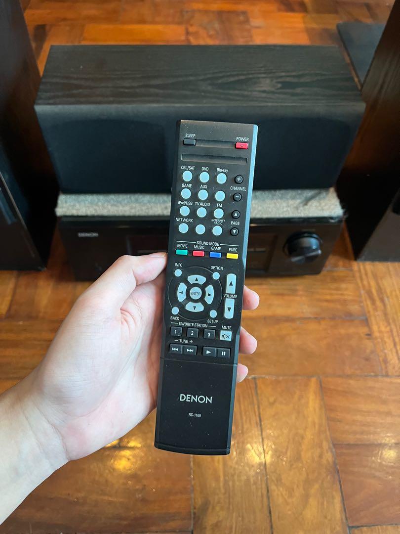 Denon 5.1 Channel Amplifier Home Theatre & Wharfedale System, Audio ...