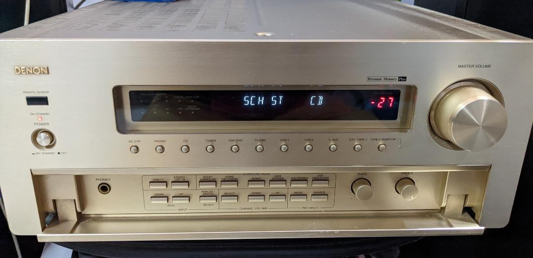 Denon AVC-A1 Gold Series. Made In Japan, Audio, Soundbars, Speakers ...