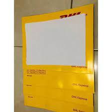 DHL Express Cardboard Document Envelope A4 Size, Services, Others on Carousell