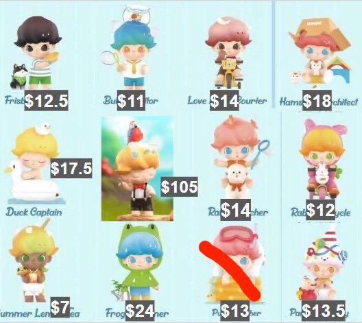 Dimoo Pet Vacation Figurines and Secret Chaser, Hobbies & Toys, Toys ...