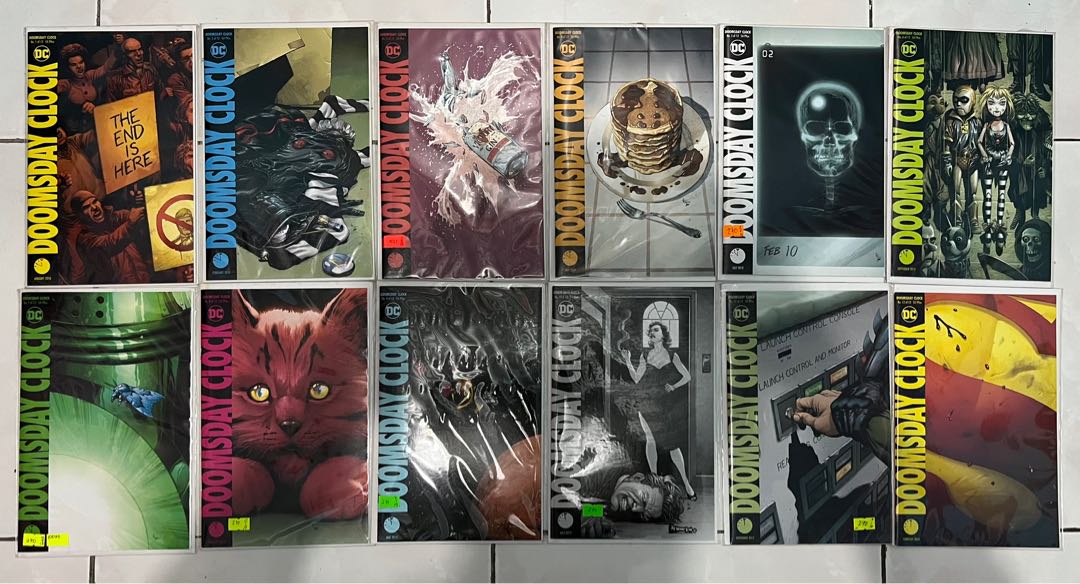 Doomsday Clock Comics Volume 1-10, Hobbies & Toys, Books & Magazines ...