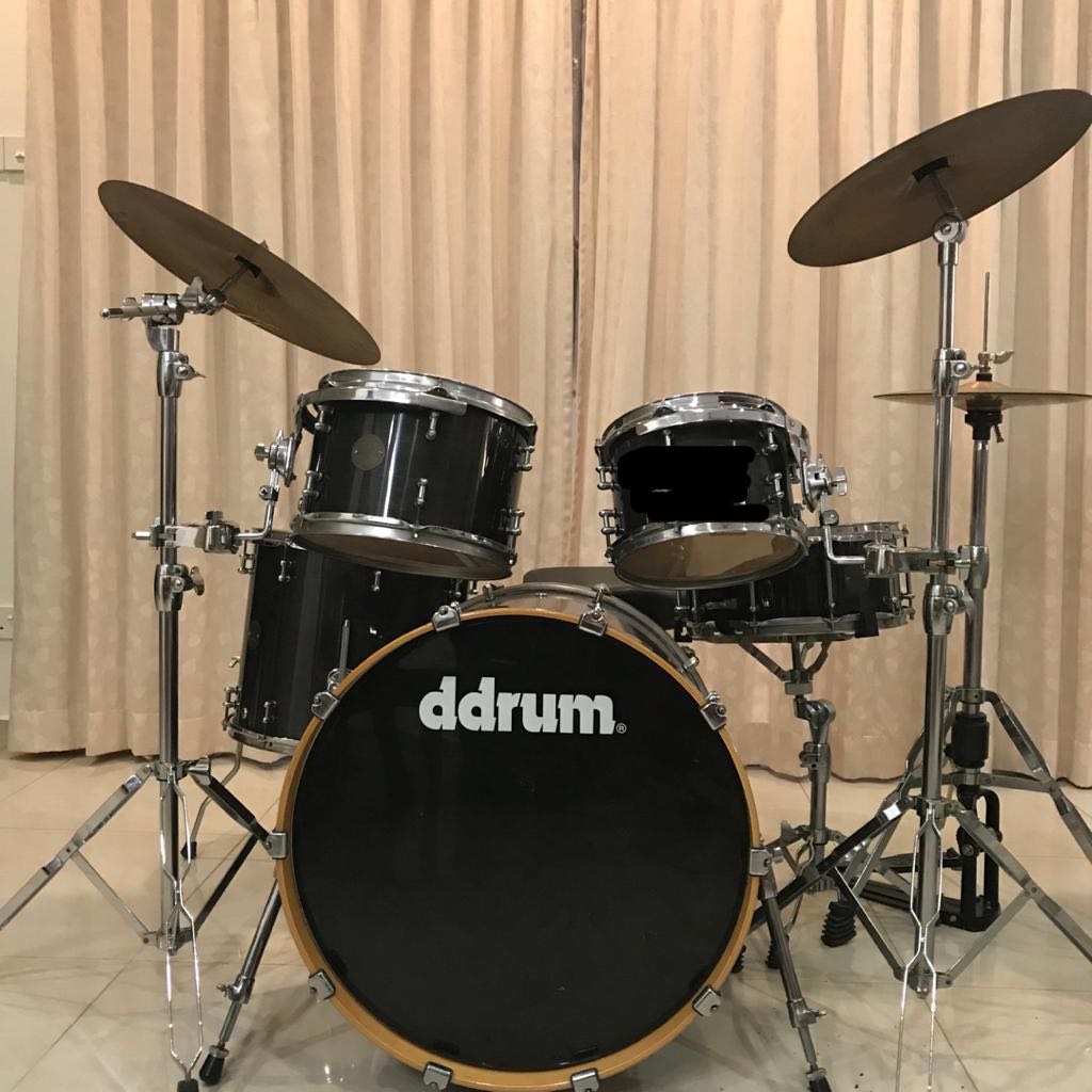 Drum Set ( Basic Full Set ), Hobbies & Toys, Music & Media, Musical Instruments on Carousell