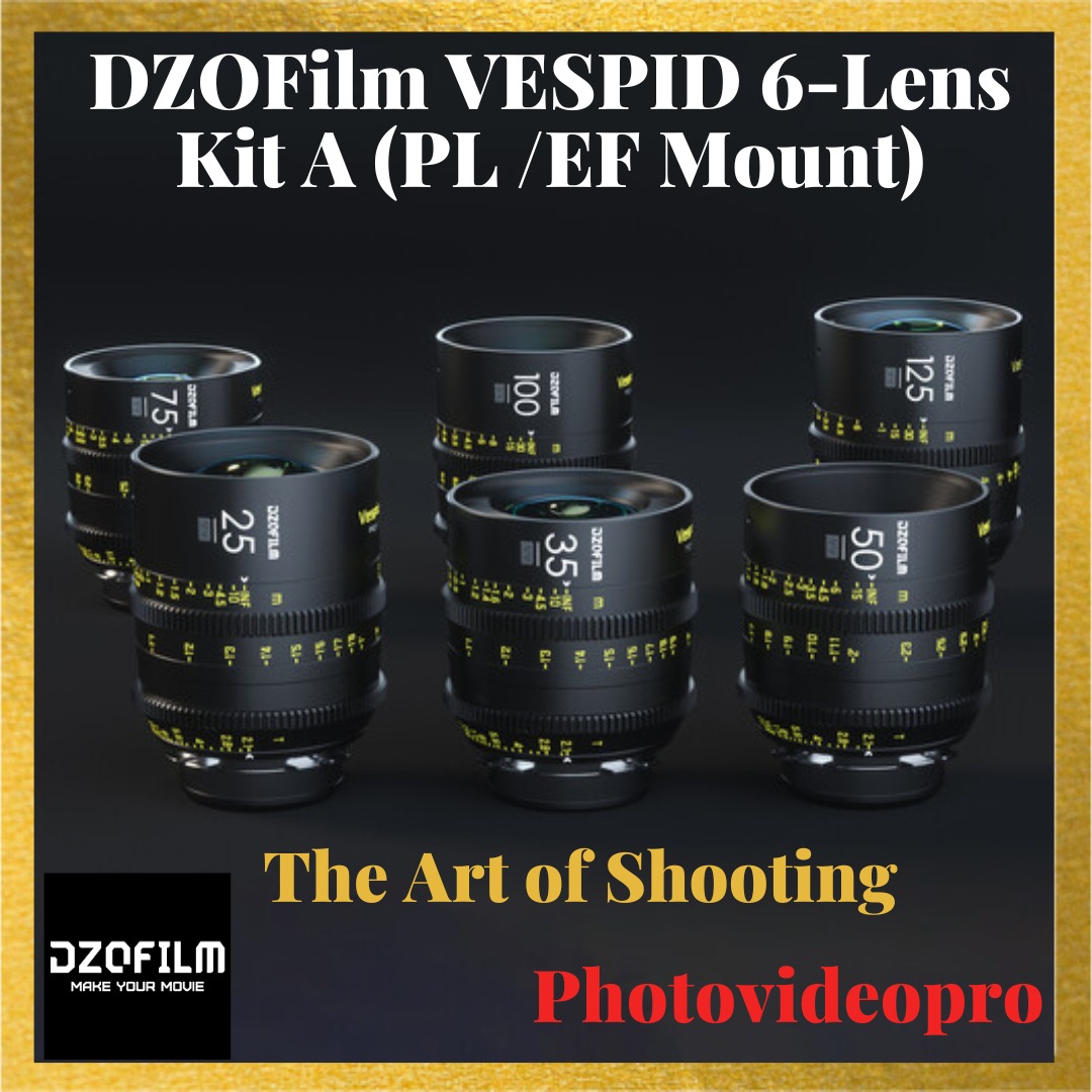 DZOFilm VESPID 6-Lens Kit A (PL /EF Mount), Photography, Lens & Kits on ...