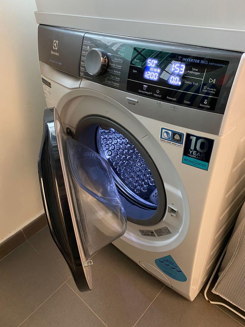 ELECTROLUX ULTIMATECARE 900 FRONT LOAD WASHER 11KG, TV & Home ...