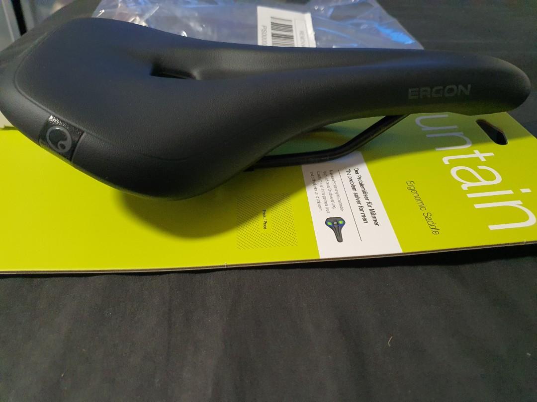 Ergon SMC men saddle Medium / Large size, Sports Equipment, Bicycles & Parts, Parts ...