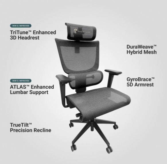 Ergonomic Chair- Ergotune, Furniture & Home Living, Furniture, Chairs ...