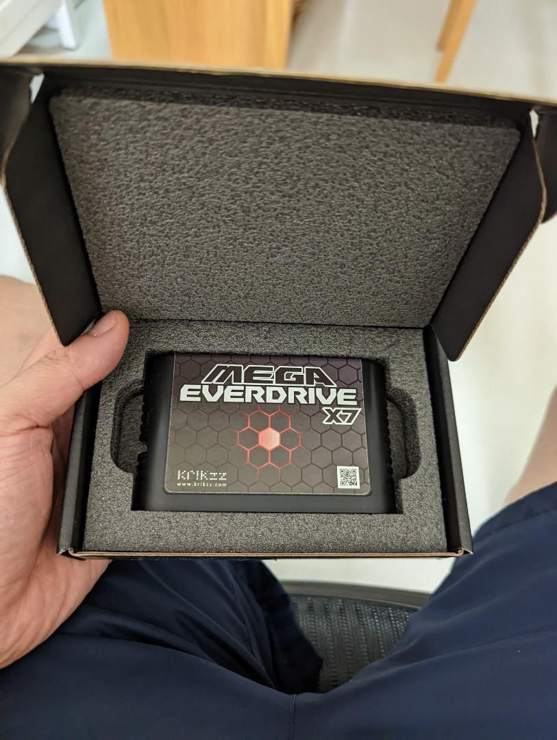 Everdrive mega x7 krikzz official as new, Video Gaming, Video Game ...