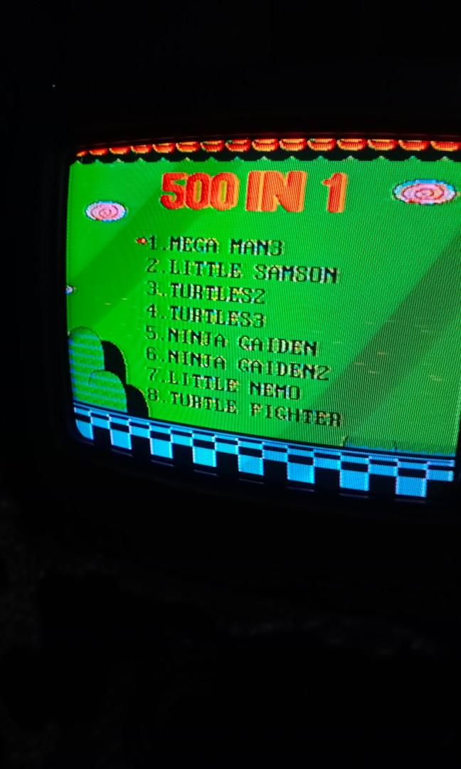 Family Computer Chinese Bootleg - 500 Games in 1, Video Gaming, Video ...