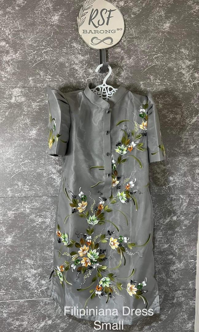 Modern Filipiniana/Ladies Barong Tagalog Dress/Barong Costume, Women's ...