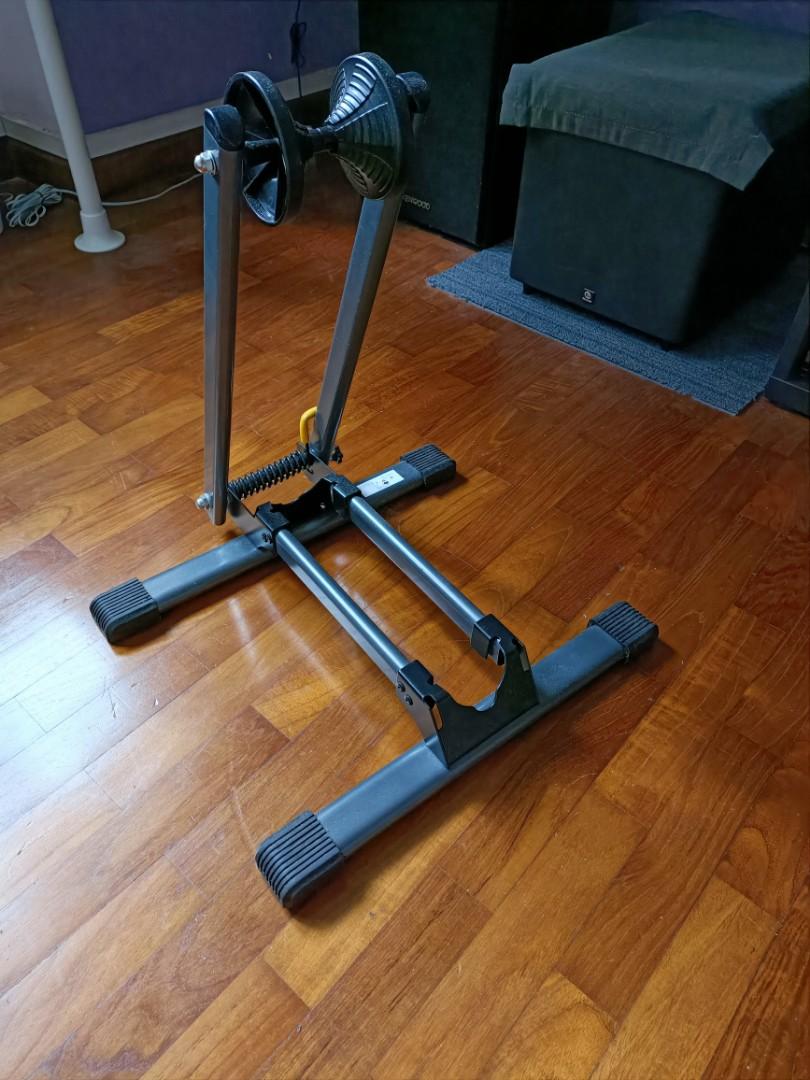 Folding Bike Stand, Sports Equipment, Bicycles & Parts, Parts ...