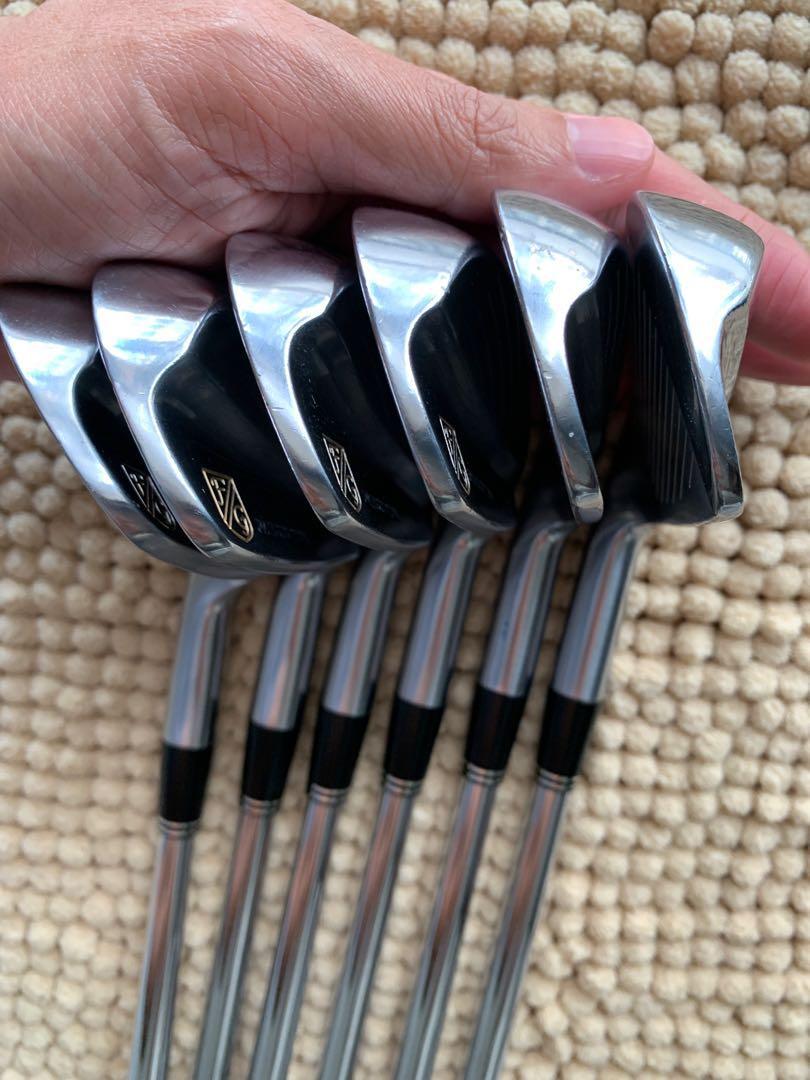Fujimoto Gikoh Muscle Back MB Golf Iron Set (6-G) Stiff Steel Shaft ...