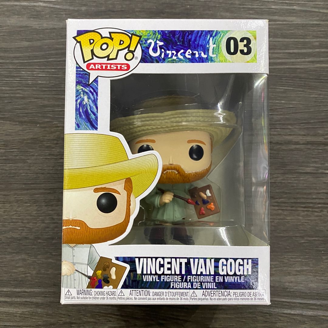 Funko Pop Artists #03: Vincent Van Gogh, Hobbies & Toys, Toys & Games ...