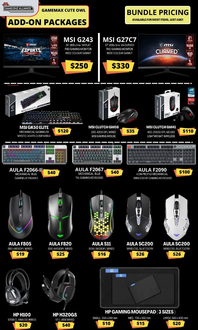 GAMEMAX CUTE OWL | CHEAP BUDGET GAMING PC BUILD CUSTOM DESKTOP RIG ...