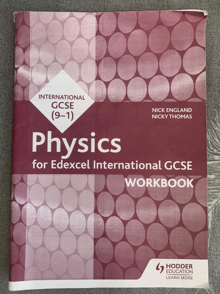 GCSE physics workbook Hodder, 興趣及遊戲, 書本 & 文具, 教科書 - Carousell