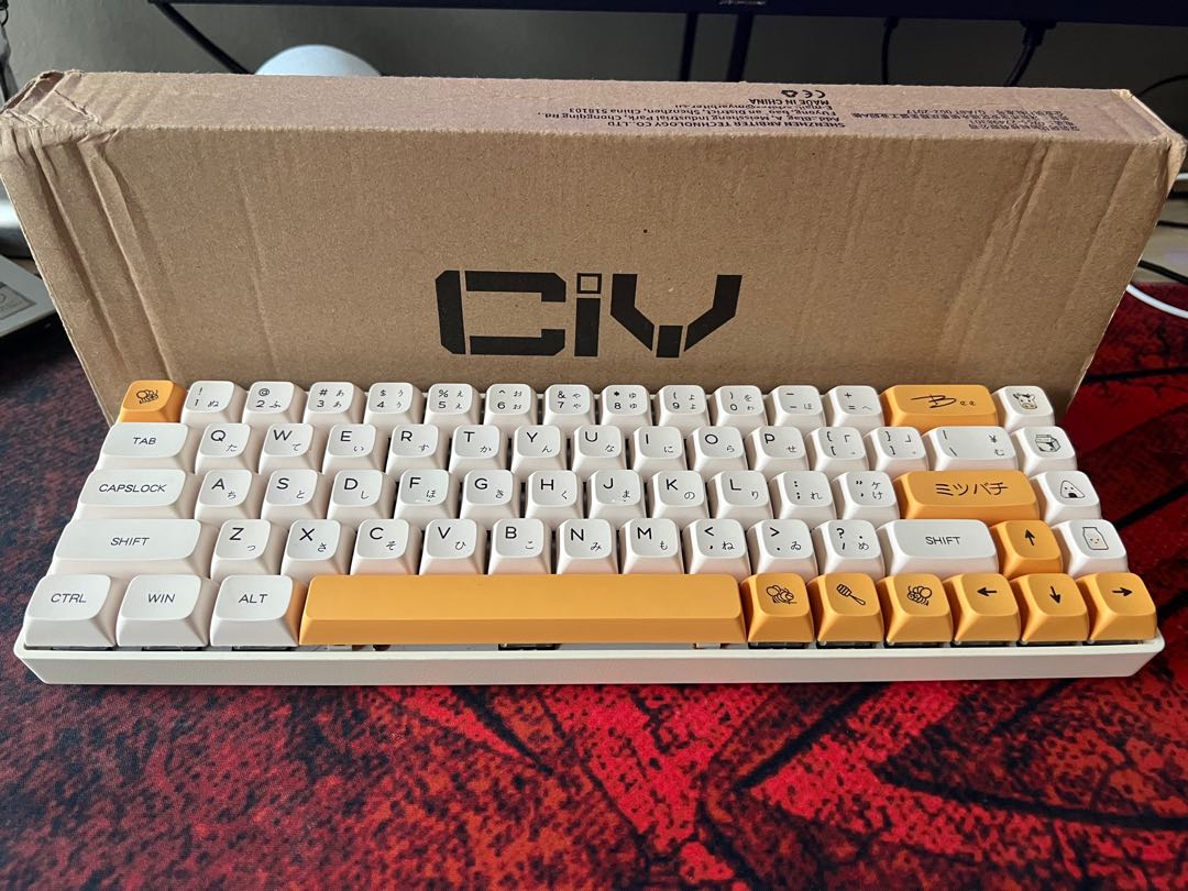 CIY Tester 68 Custom Mechanical Keyboard (Hot-Swappable), Computers ...