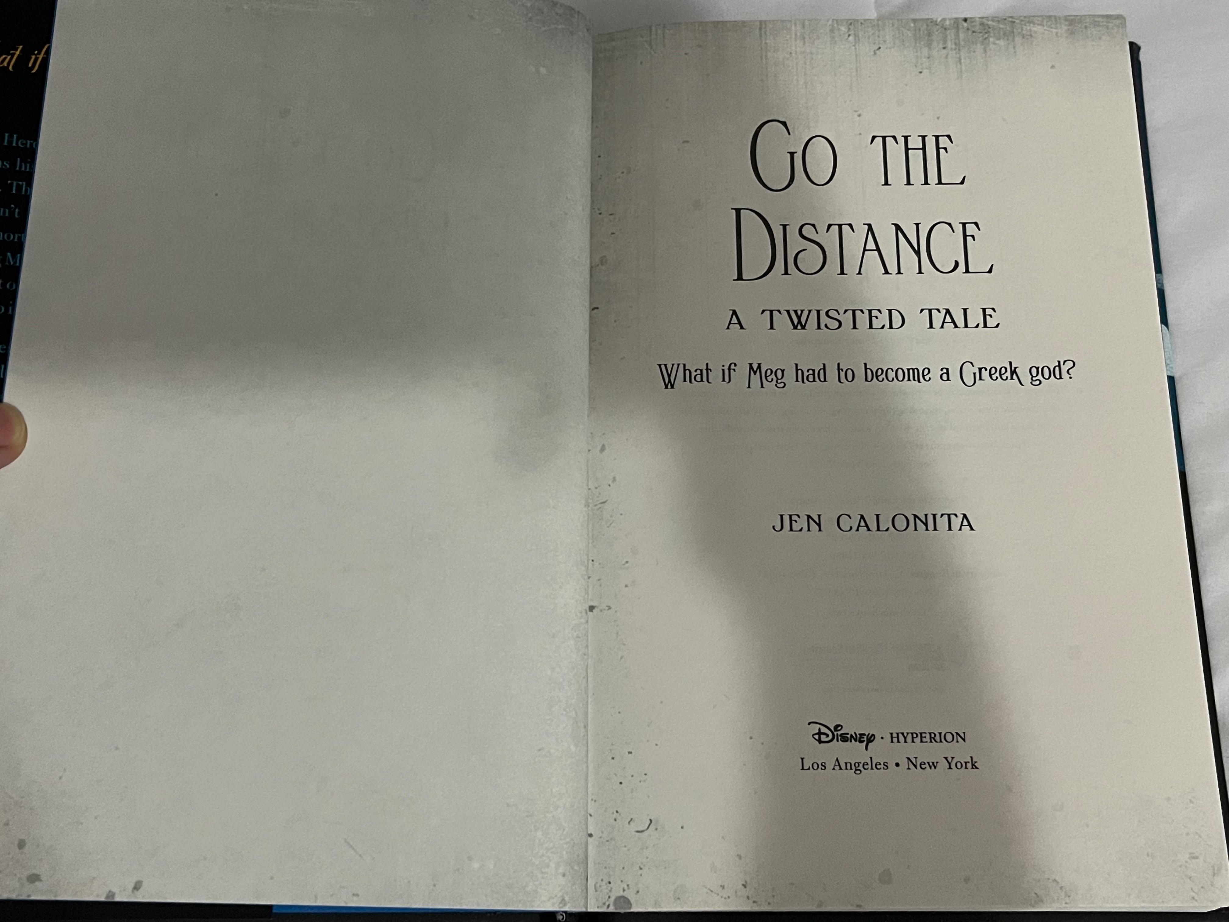 Go The Distance (A Twisted Tale) by Jen Calonita, Hobbies & Toys, Books ...