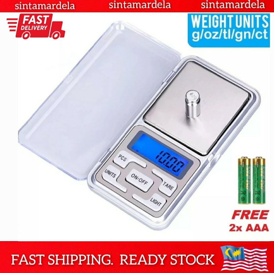 Gold scale timbang emas mini self pickup, Furniture & Home Living, Home ...