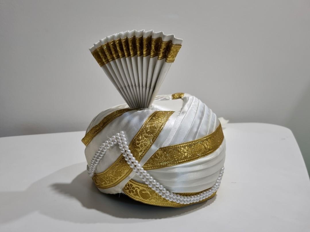 Groom Thalapa/Turban Indian Wedding, Men's Fashion, Watches ...