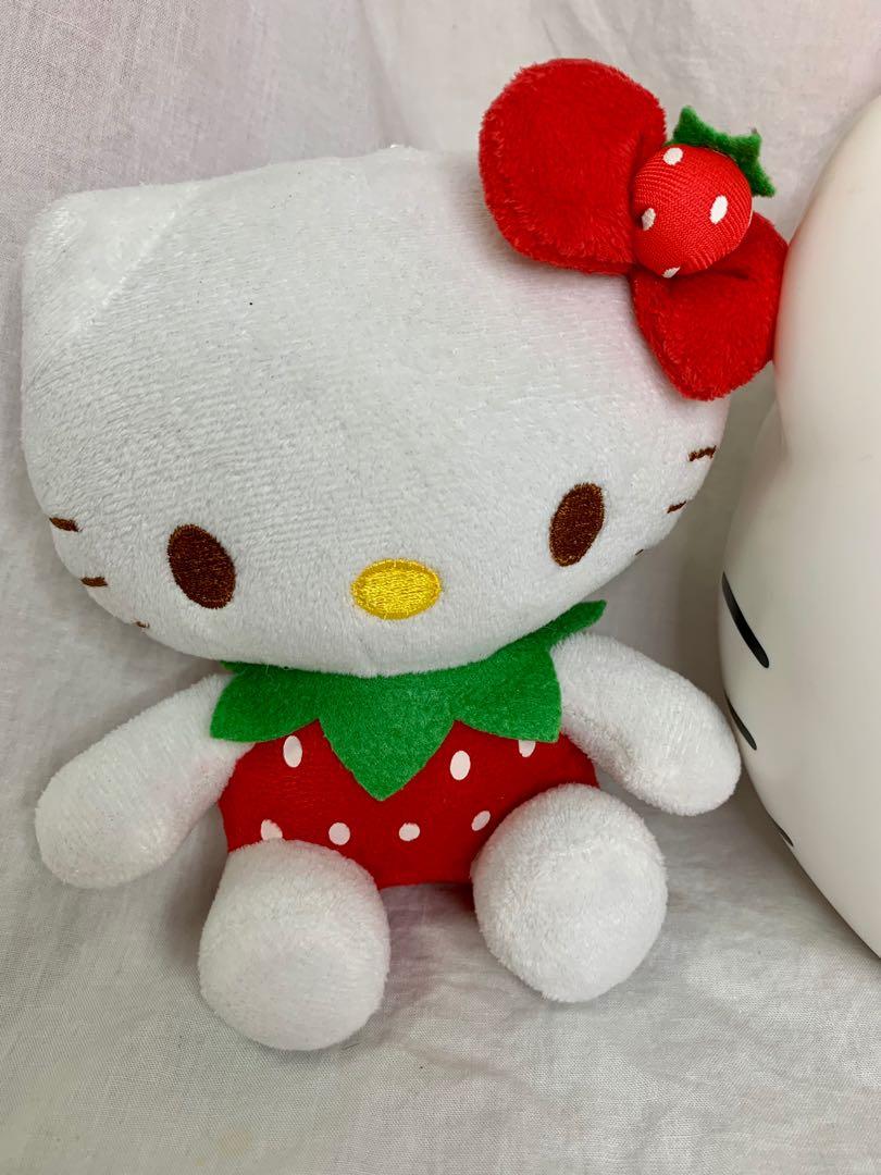 Hello Kitty Soft Toys, plush toy, McDonald Hello Kitty carrier, Hobbies ...