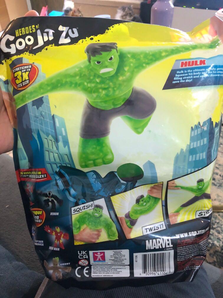 Heroes of Goo Jit Zu Marvel Supagoo Hero Pack - Hulk, Hobbies & Toys ...
