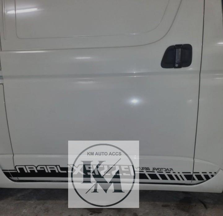 Hiace Side Door Sticker / Hiace accessories/ Essex Sticker/ Stinger ...