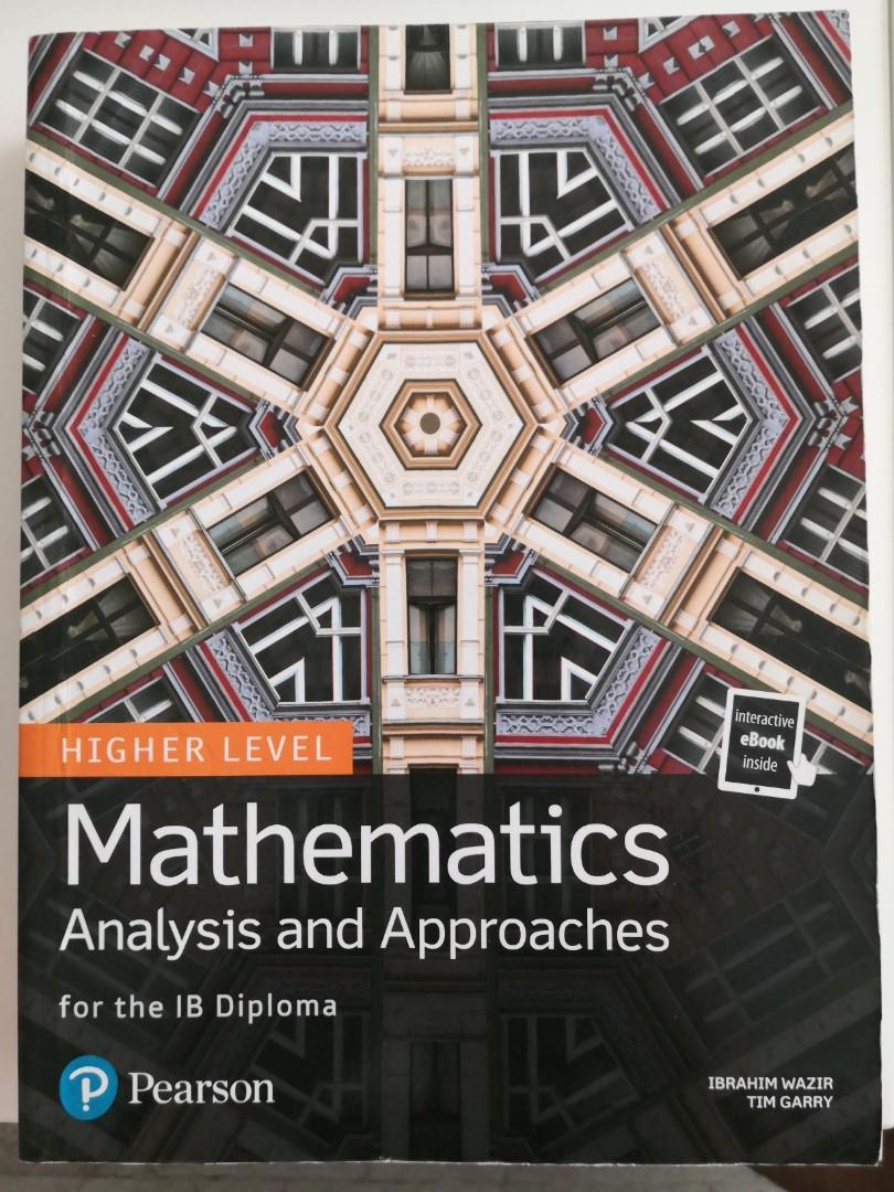 High Level (HL) Mathematics Analysis and Approaches for IB Diploma ...