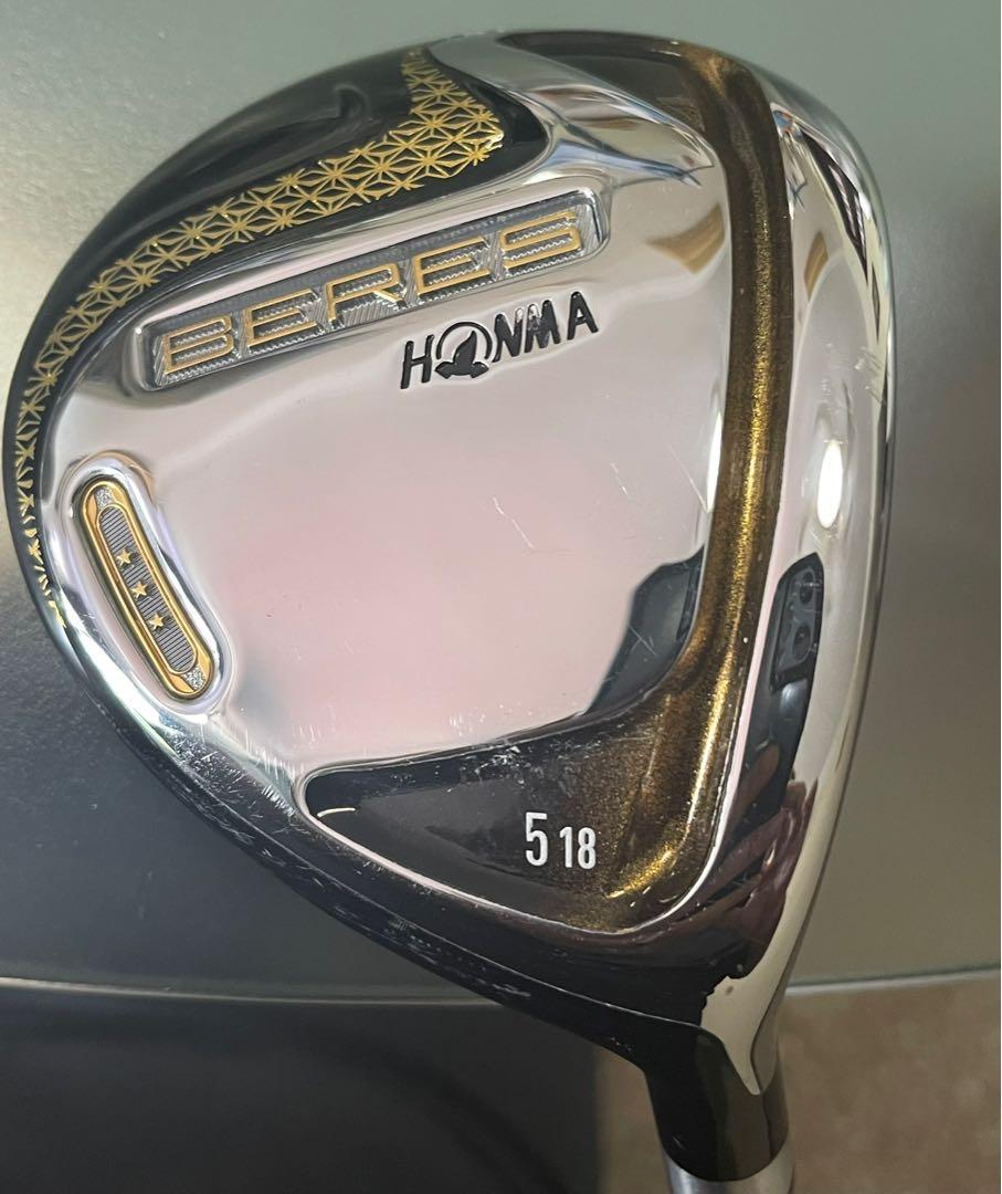 Honma Beres 07 3-Star 5 Wood 18 Regular w, Sports Equipment, Sports & Games, Golf on Carousell
