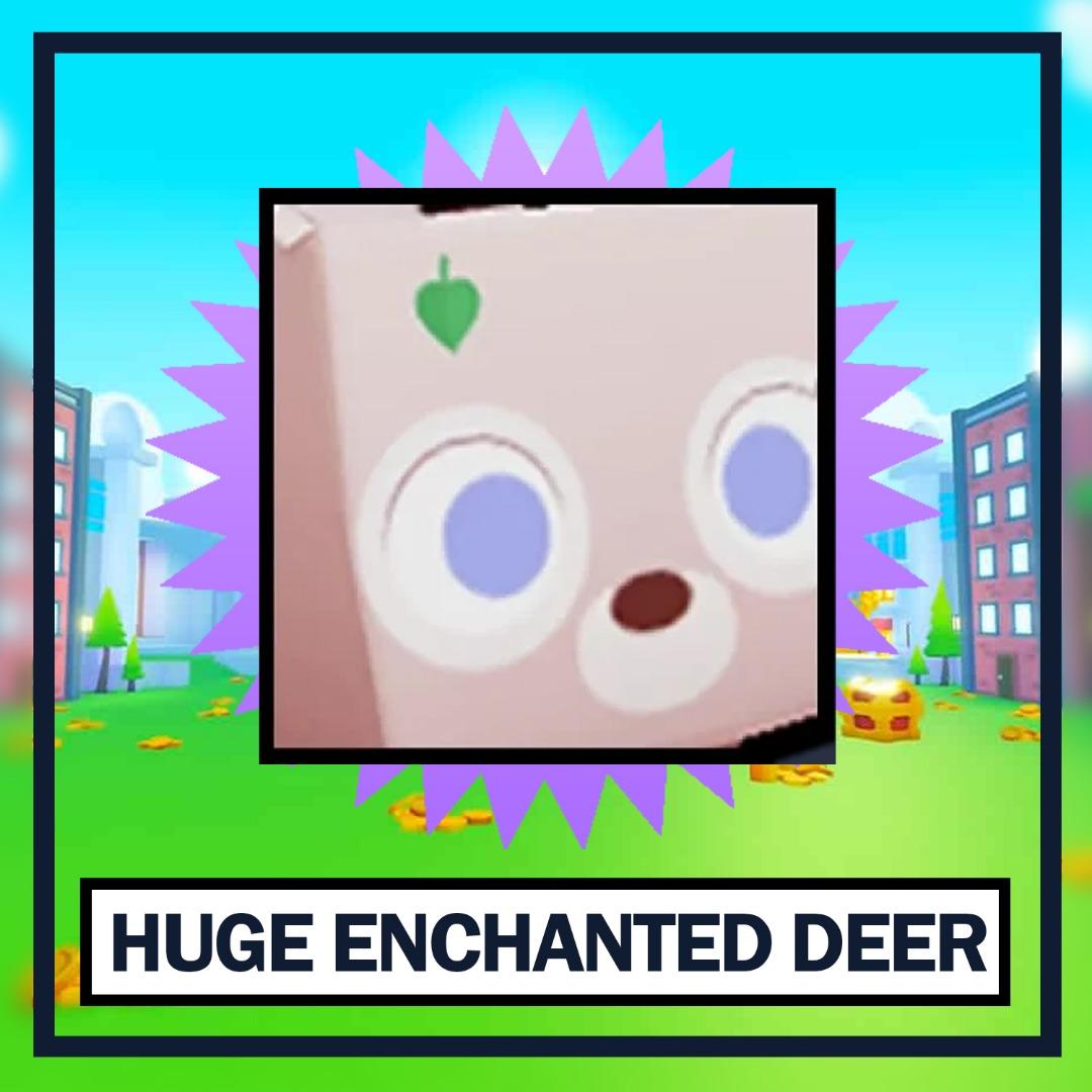 Huge Enchanted Deer Pet Simulator X, Video Gaming, Gaming Accessories ...