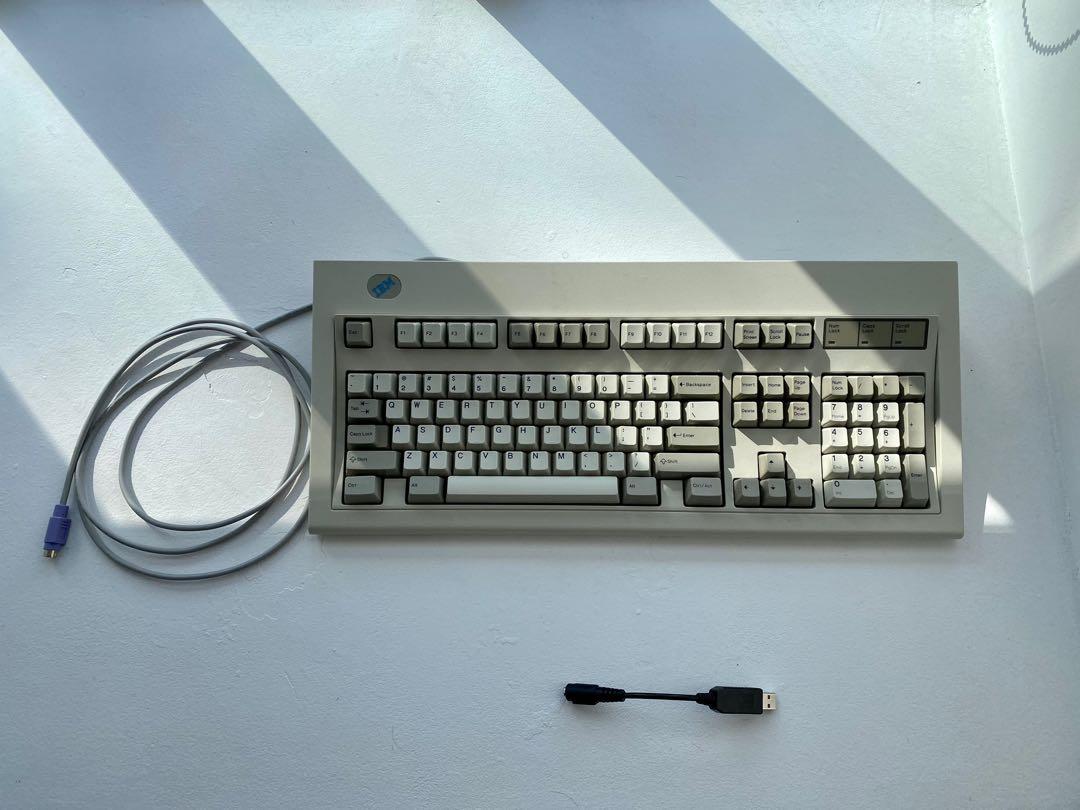 IBM keyboard perfect condition - adapter, Computers & Tech, Parts ...