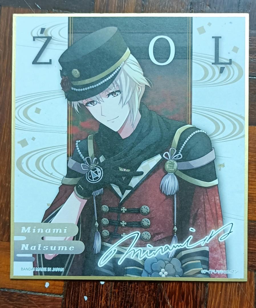 Idolish7 Anniversary 2019- Zool Natsume Minami shikishi, Hobbies & Toys ...