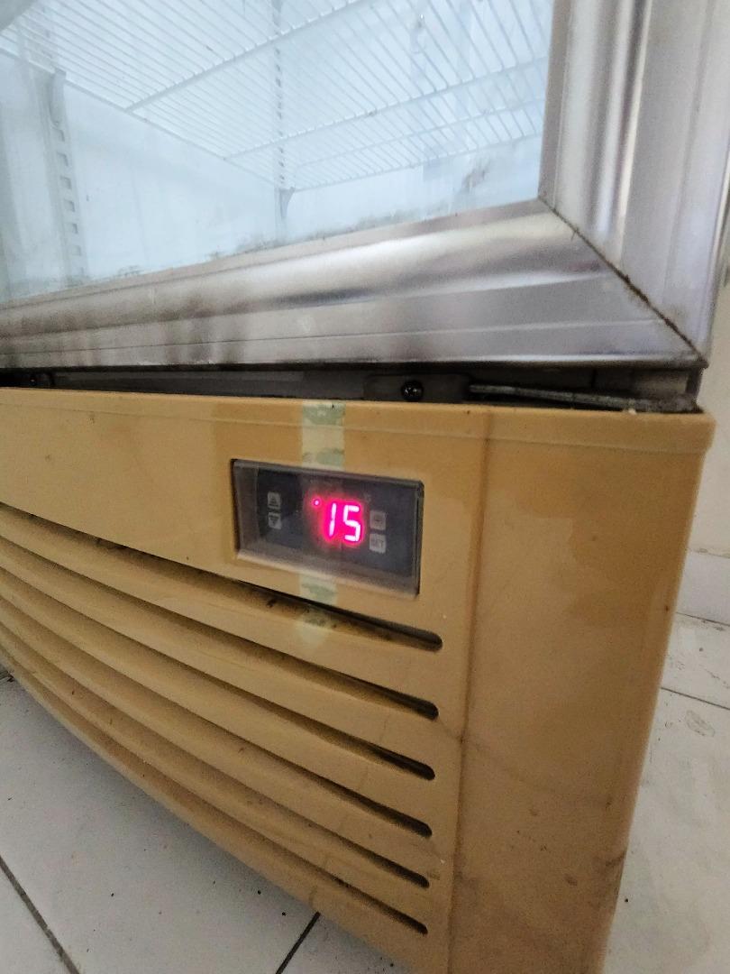i-Max Chiller 350L Hollow Tempered Glass With Interior Led Light, TV ...