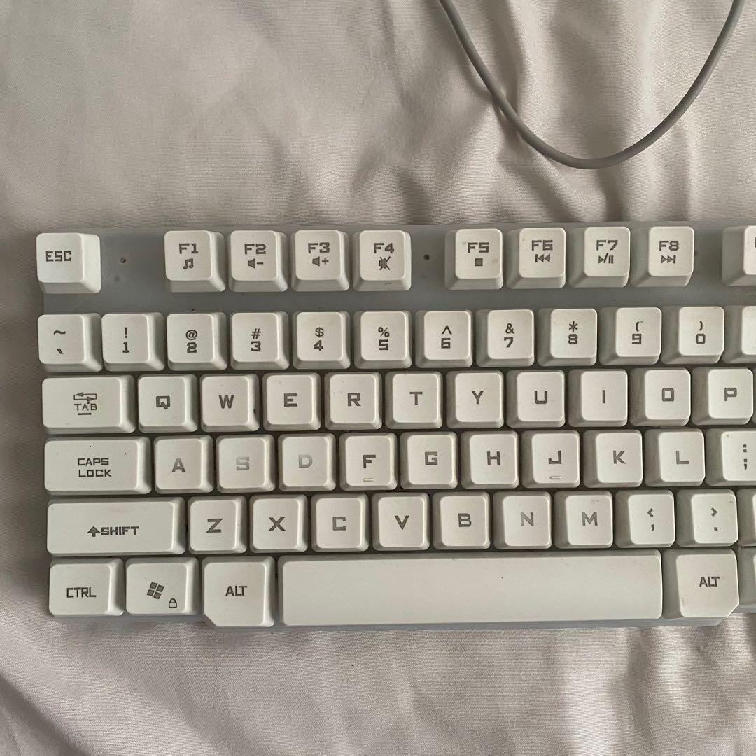 INPLAY GAMING KEYBOARD WHITE, Computers & Tech, Parts & Accessories ...