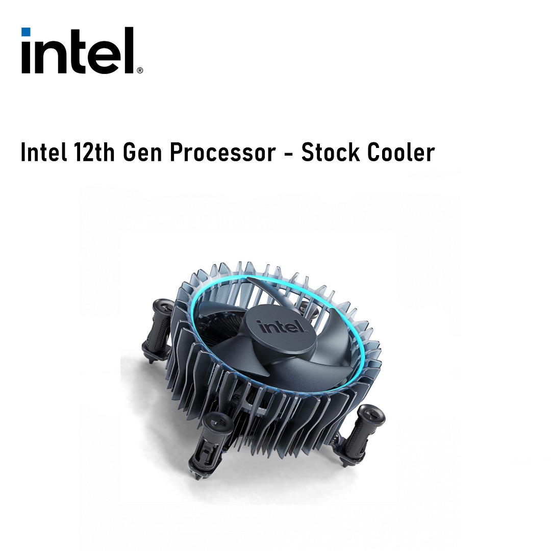 Intel 12th Gen Processor - Stock Cooler, Computers & Tech, Desktops on ...