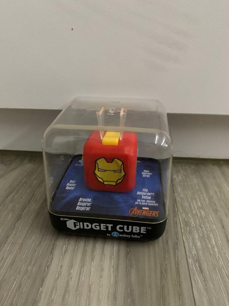 Iron Man Fidget Cube, Hobbies & Toys, Toys & Games on Carousell