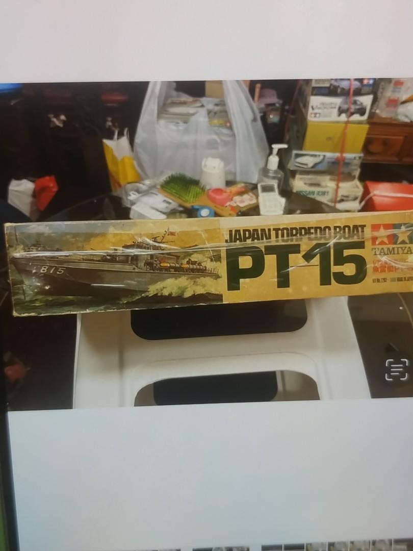 JAPAN TORPEDO BOAT PT15 1:72 TAMIYA 7202, 興趣及遊戲, 收藏品及紀念品, 古董收藏 - Carousell