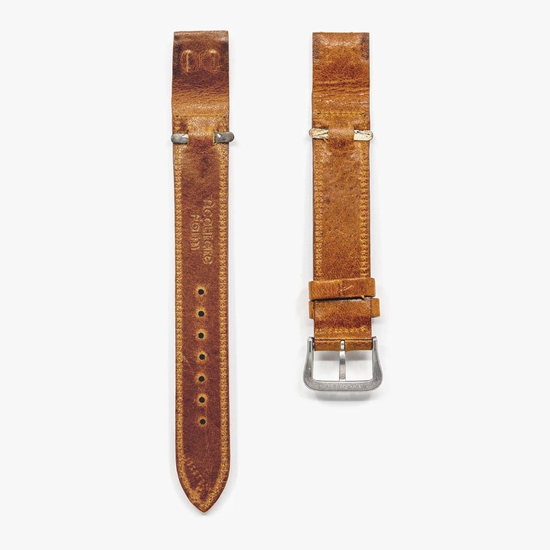 Japanese Cowhide Leather Open Ended Watch Strap by Accurate Form ...