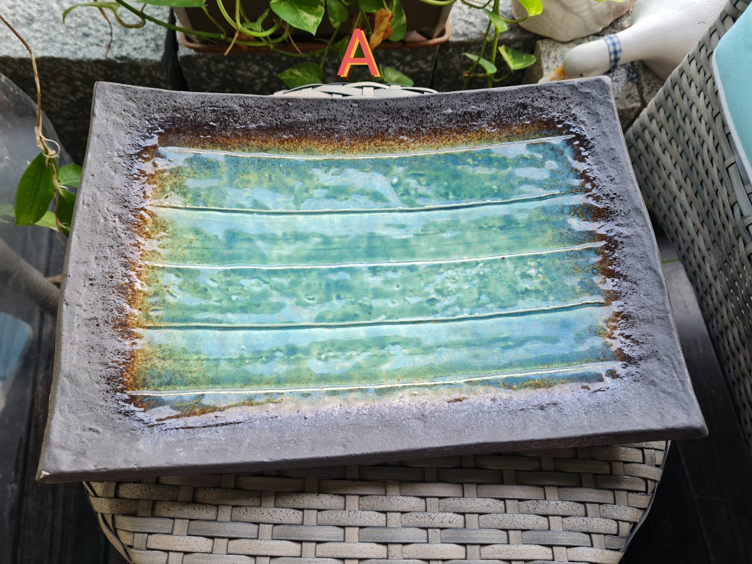 Japanese Zen Style Plates #1, Furniture & Home Living, Kitchenware ...