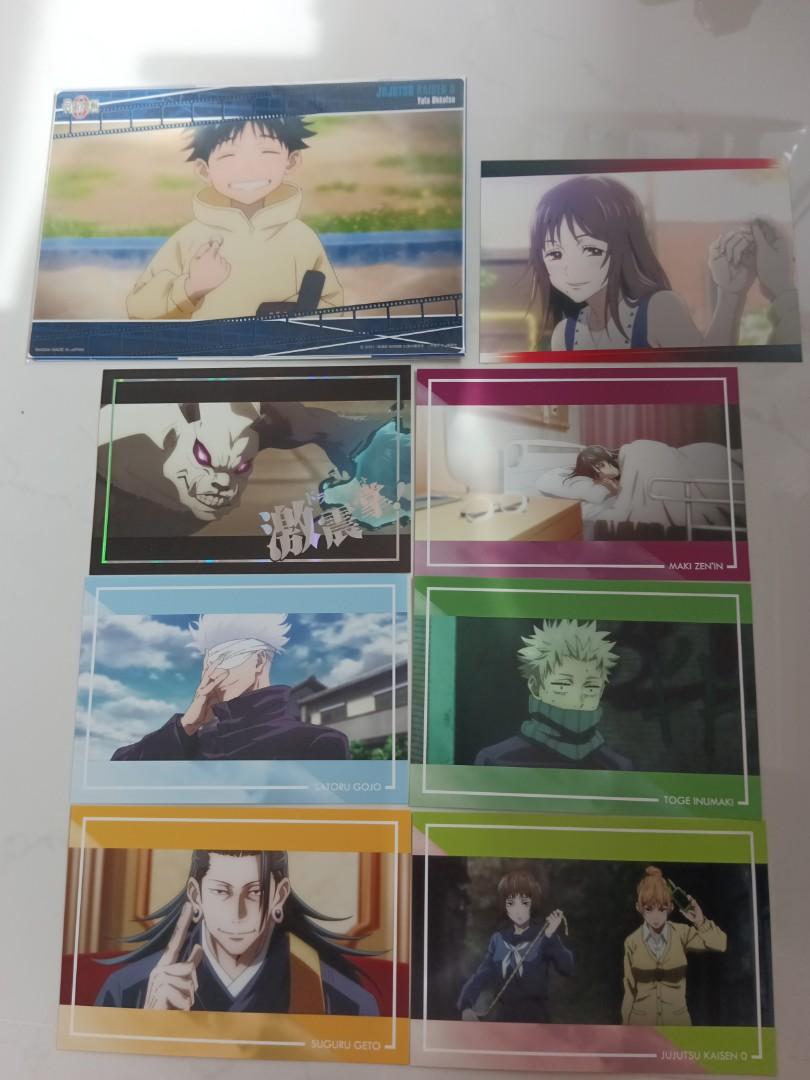 Jujutsu Kaisen Movie JJK 0 Postcards Yuta A5 Clear Visual Poster ...