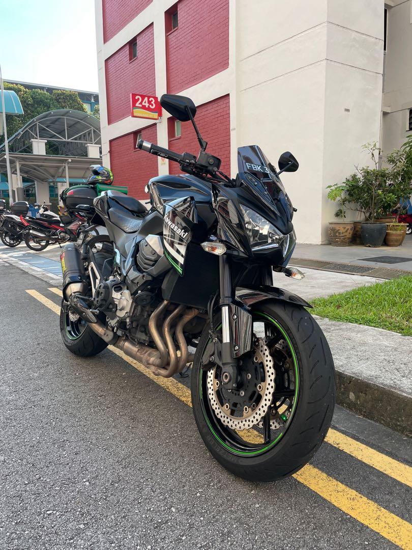 Kawasaki z800 coe 07/2025, Motorcycles, Motorcycles for Sale, Class 2 on Carousell
