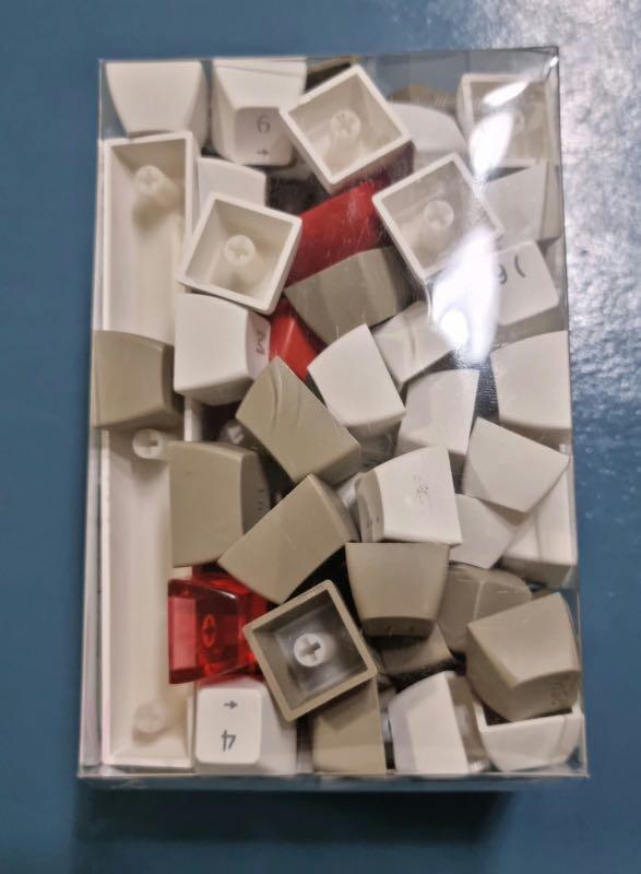 Keycaps: Retro, SA profile, PBT double shot, backlit, Computers & Tech ...