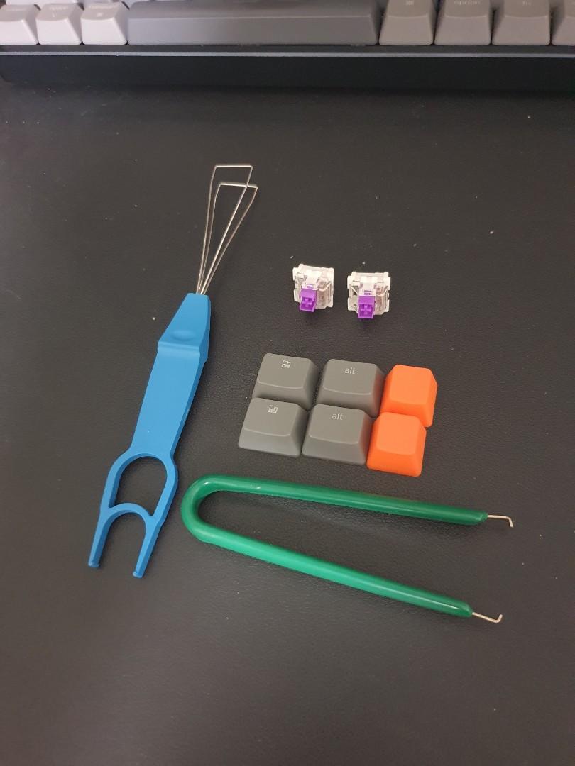 Keychron K8 (Stabs +foam mod, RGB, Alu), Computers & Tech, Parts ...